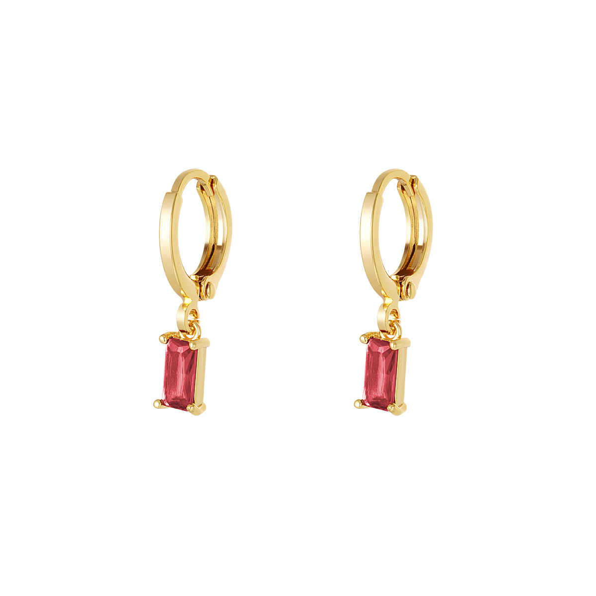 Charm Earrings : Yehwang Earrings colored stone - Sparkle collection ...