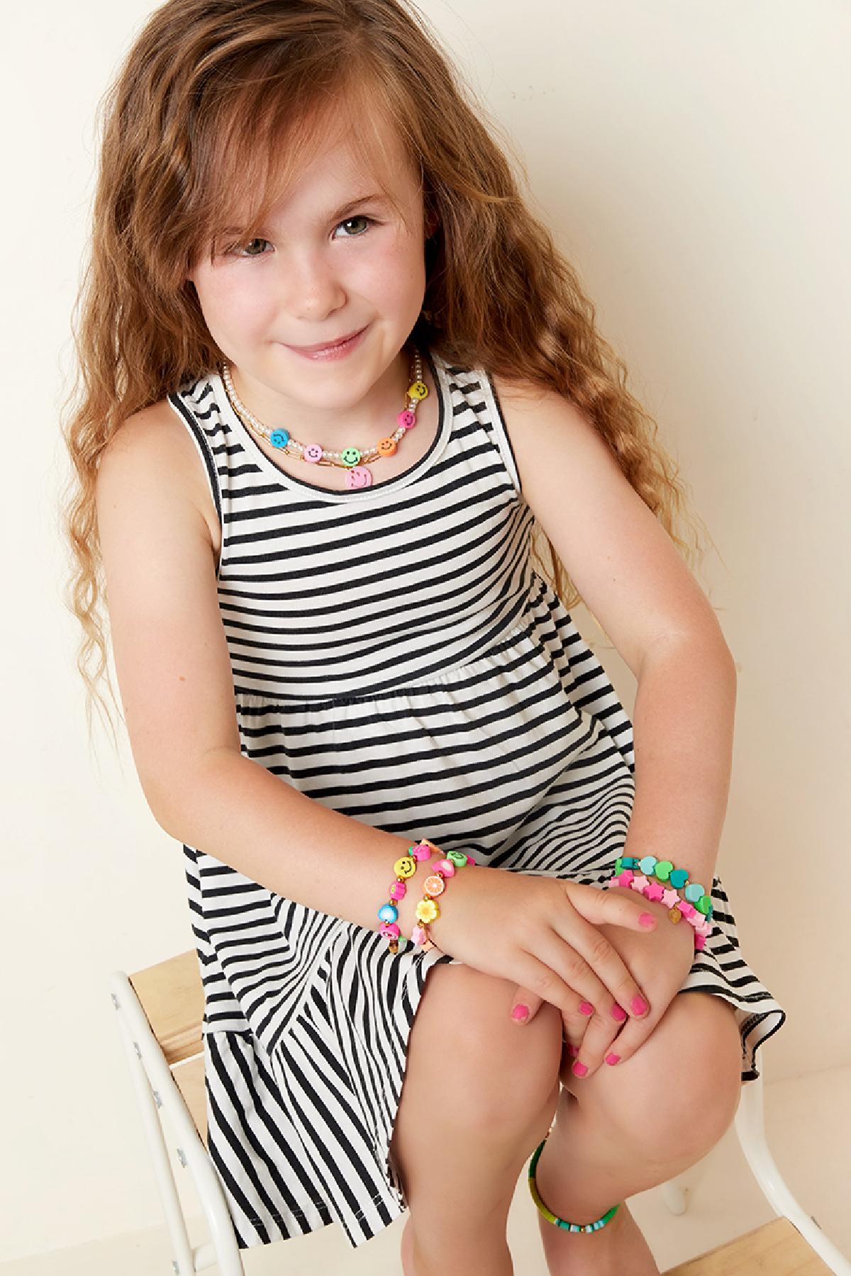 Yehwang Kids - happy fruits bracelet - Mother-Daughter collection Multi ...